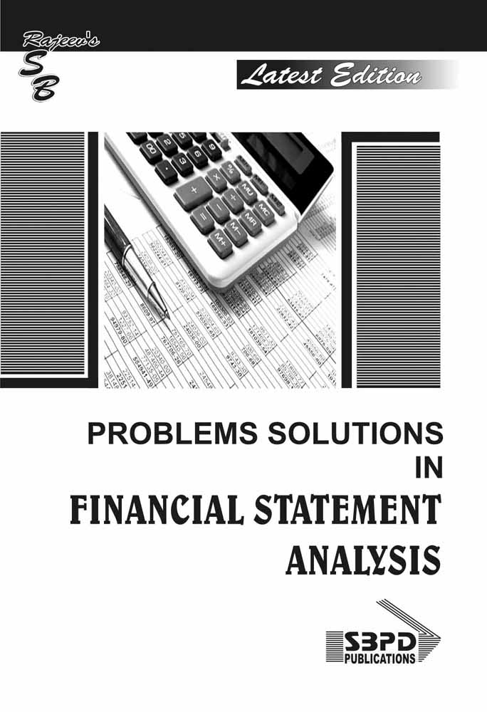 Buy Problems And Solutions In Financial Statement Analysis Of U P